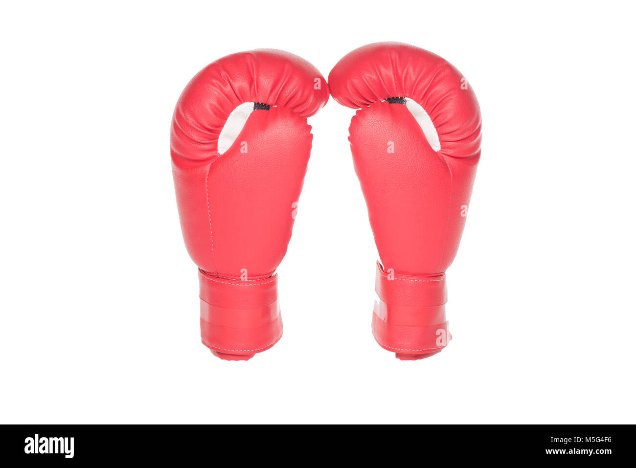 red boxing gloves Stock Photo - Alamy