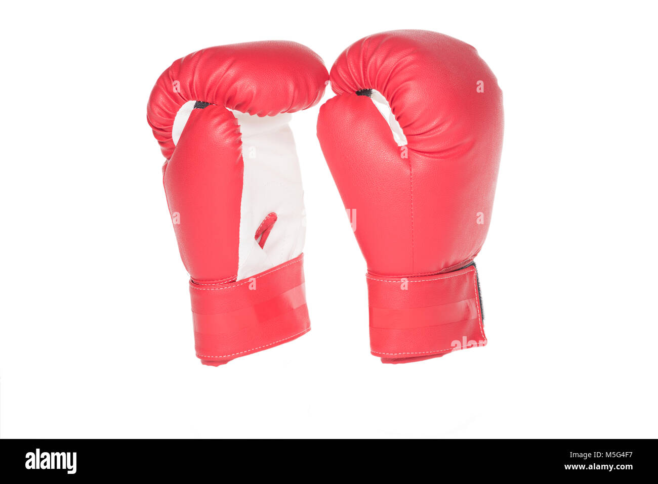 red boxing gloves Stock Photo - Alamy