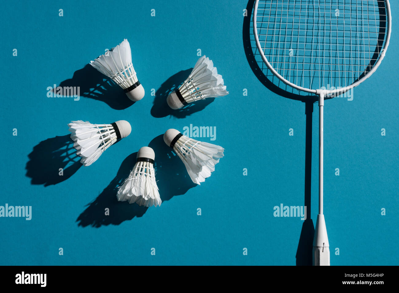 badminton equipment Stock Photo - Alamy