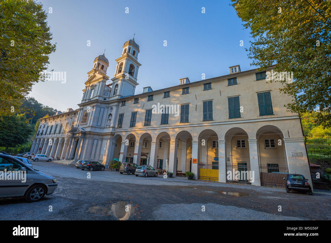ACQUASANTA, ITALY, SEPTEMBER 28, 2017 - Sanctuary of Our lady of ...