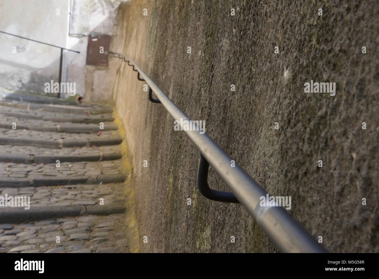 Handrail close up hi-res stock photography and images - Alamy
