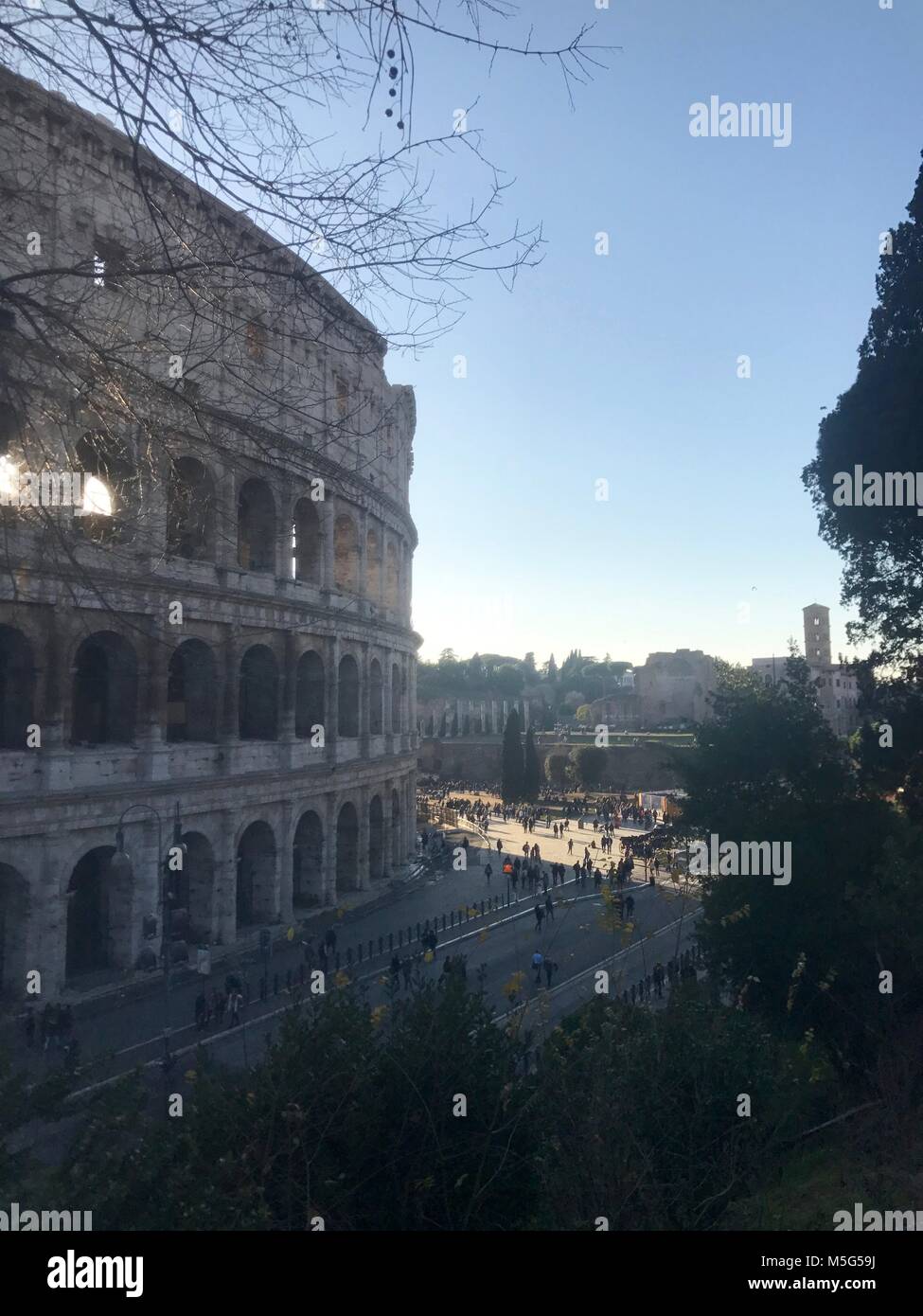 The Coliseum Rome Italy Stock Photo - Alamy