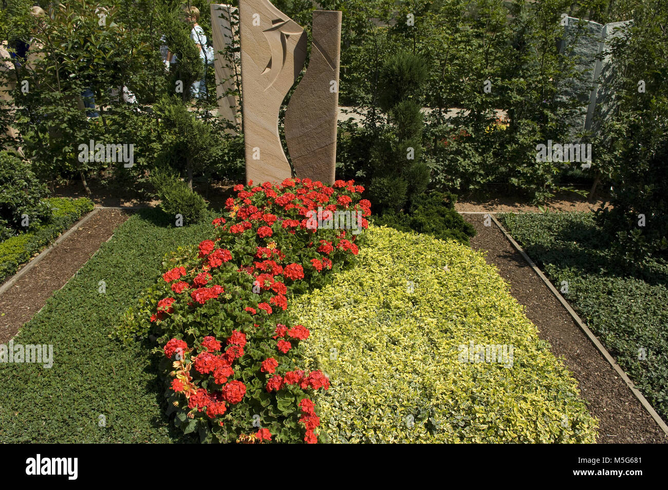 Grave design, grave stone Stock Photo - Alamy