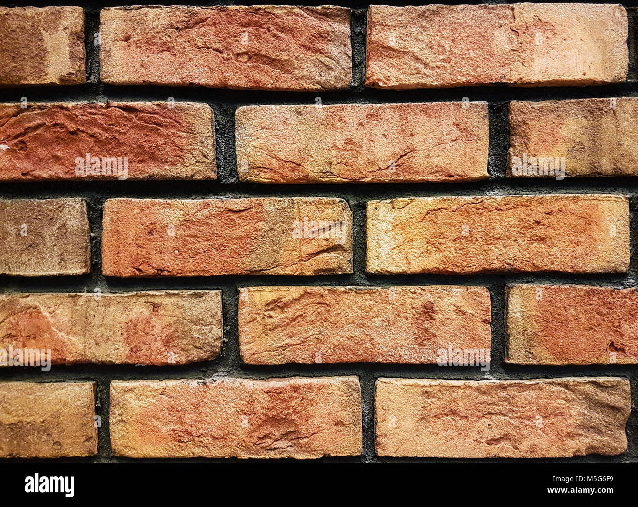 Old vintage brick wall background in close-up Stock Photo - Alamy