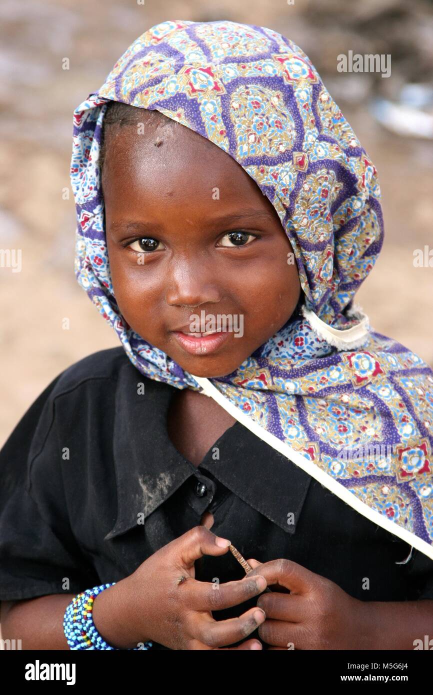 Girl in Africa Stock Photo - Alamy