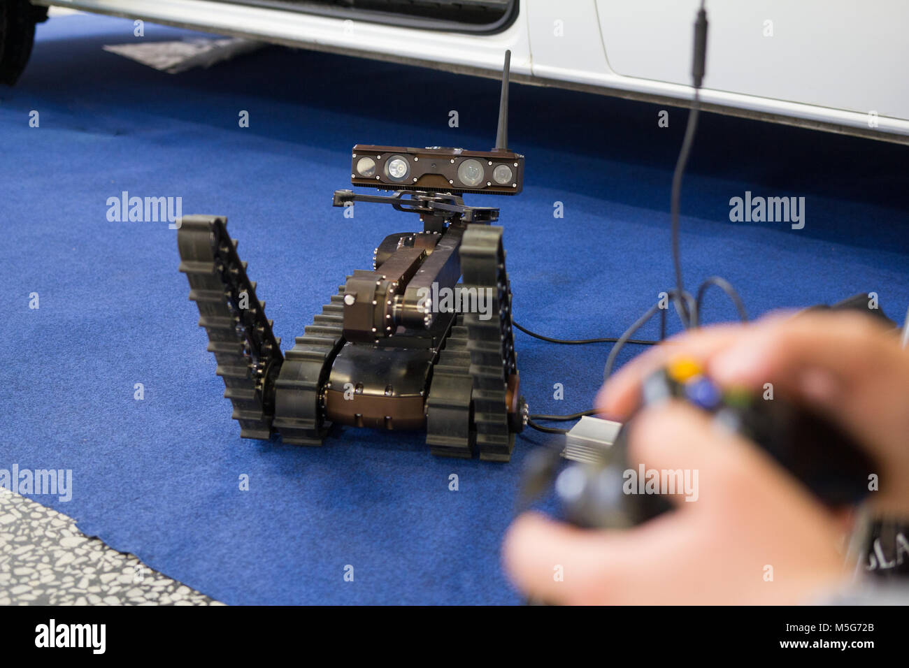 Remote control for bomb disposal robot hi-res stock photography and ...