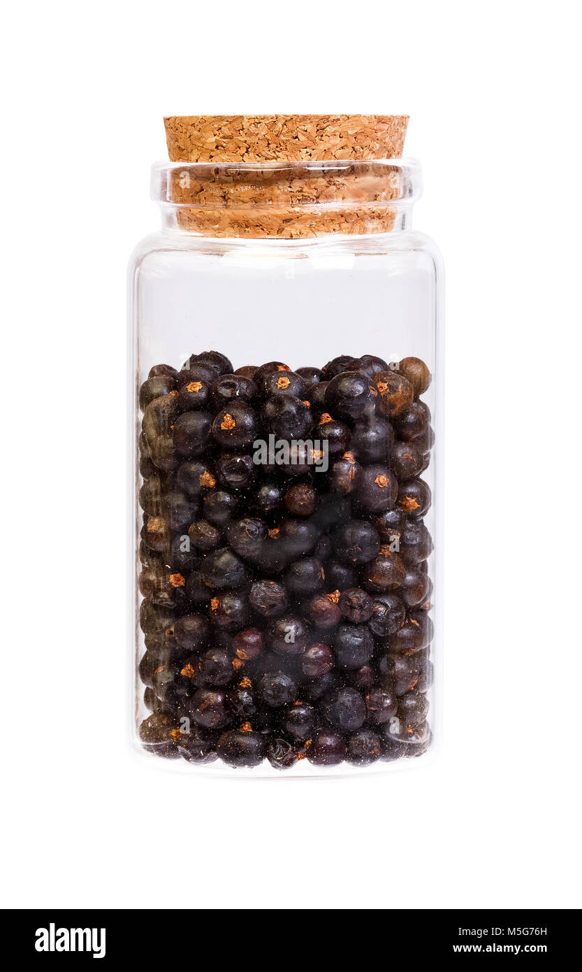 Juniper berry bottle hi-res stock photography and images - Alamy
