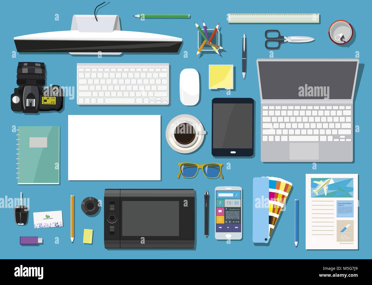 Glass top view Stock Vector Images - Alamy