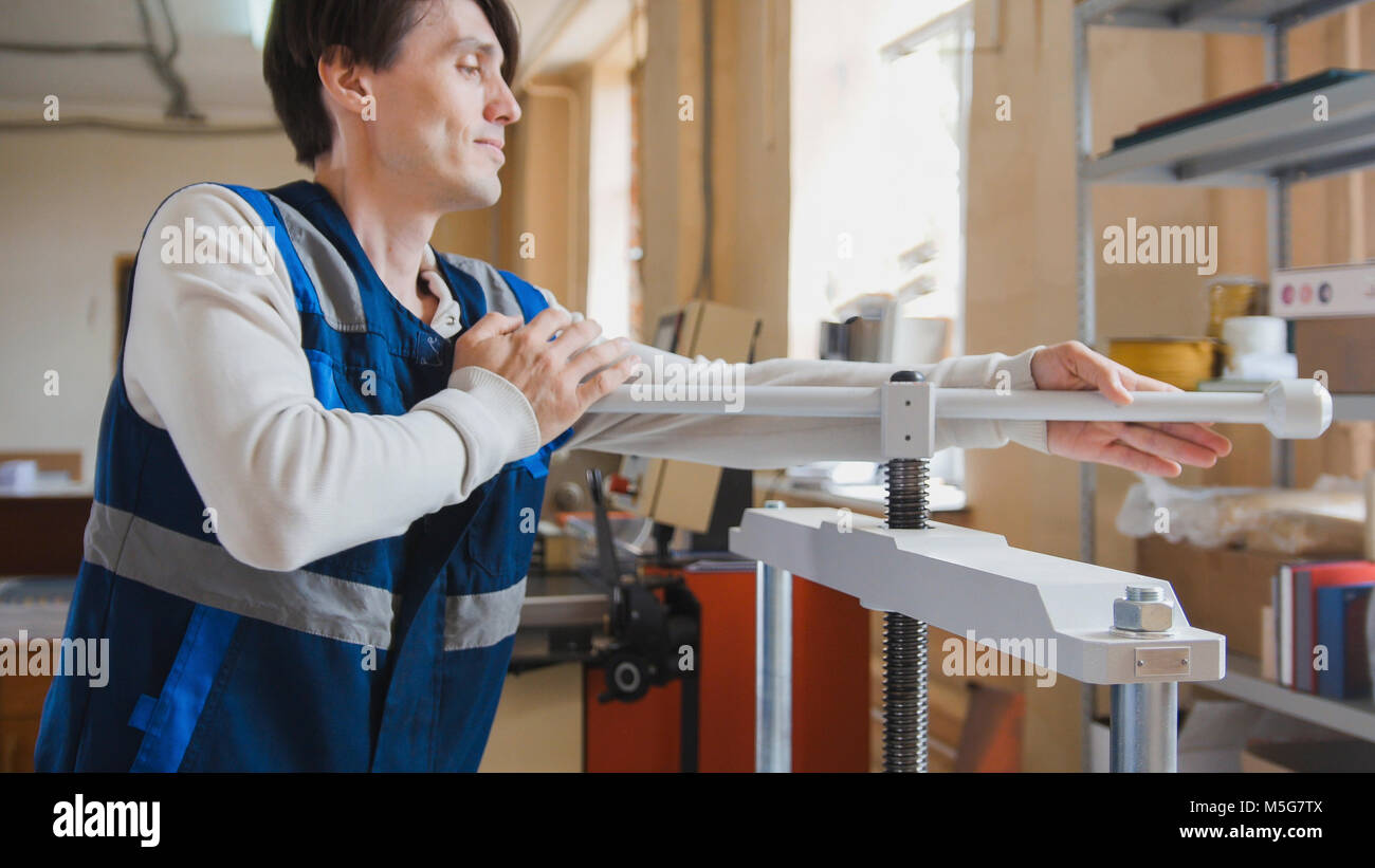 Polygraph operator hi-res stock photography and images - Alamy