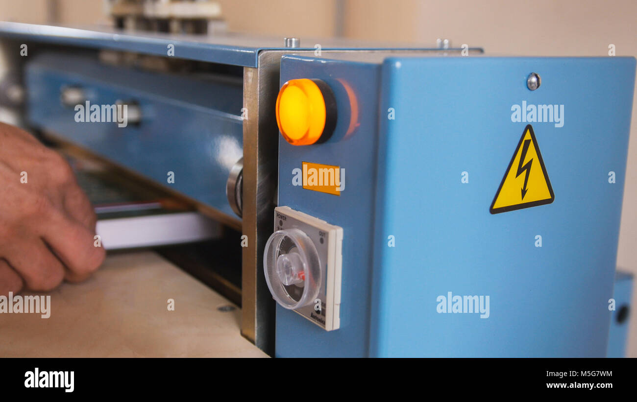 Polygraph operator hi-res stock photography and images - Alamy