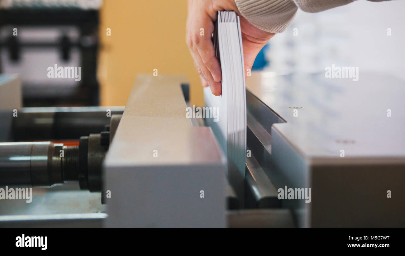 Polygraph operator hi-res stock photography and images - Alamy