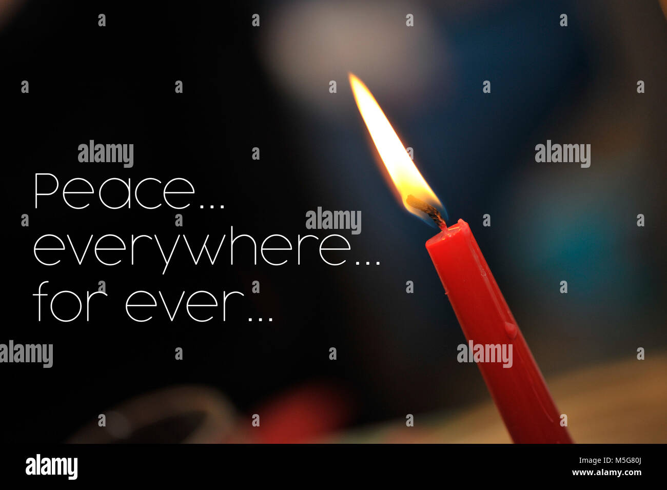 Candle of hope hi-res stock photography and images - Alamy