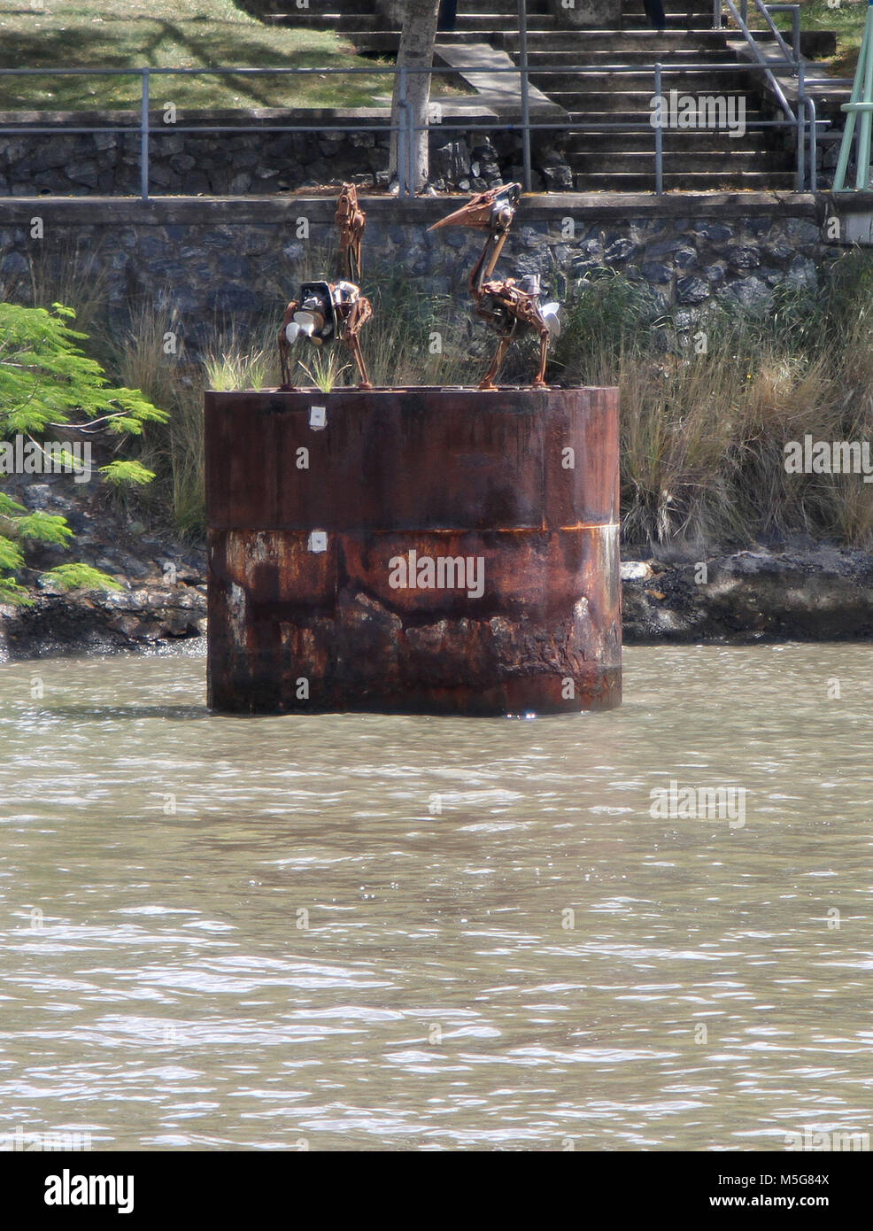 Brisbane river pylon hi-res stock photography and images - Alamy