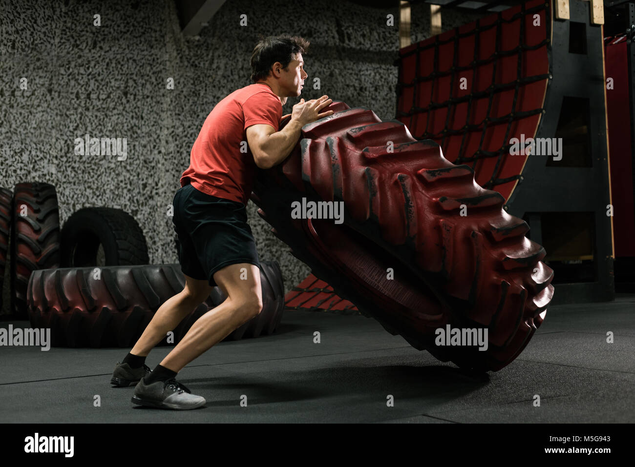 Male gymnast flipping hi-res stock photography and images - Alamy
