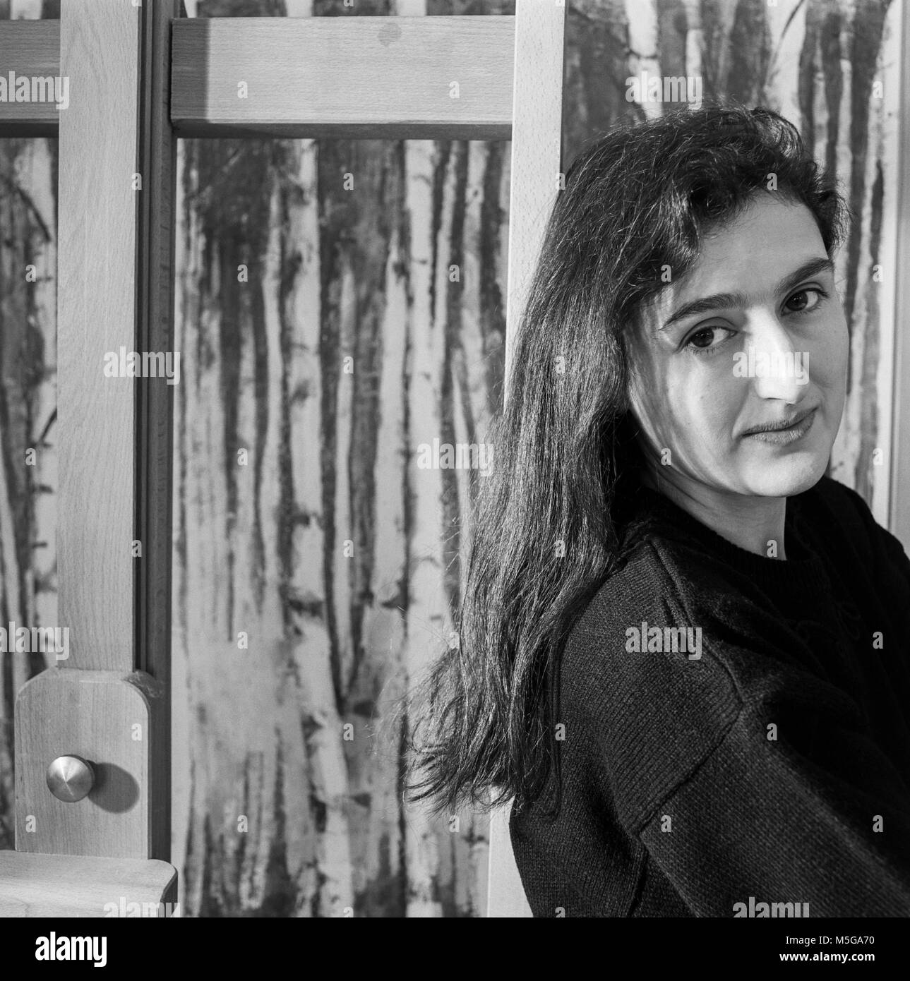 Lydia Baumann, artist painter, uses mixed media in her landscapes ...