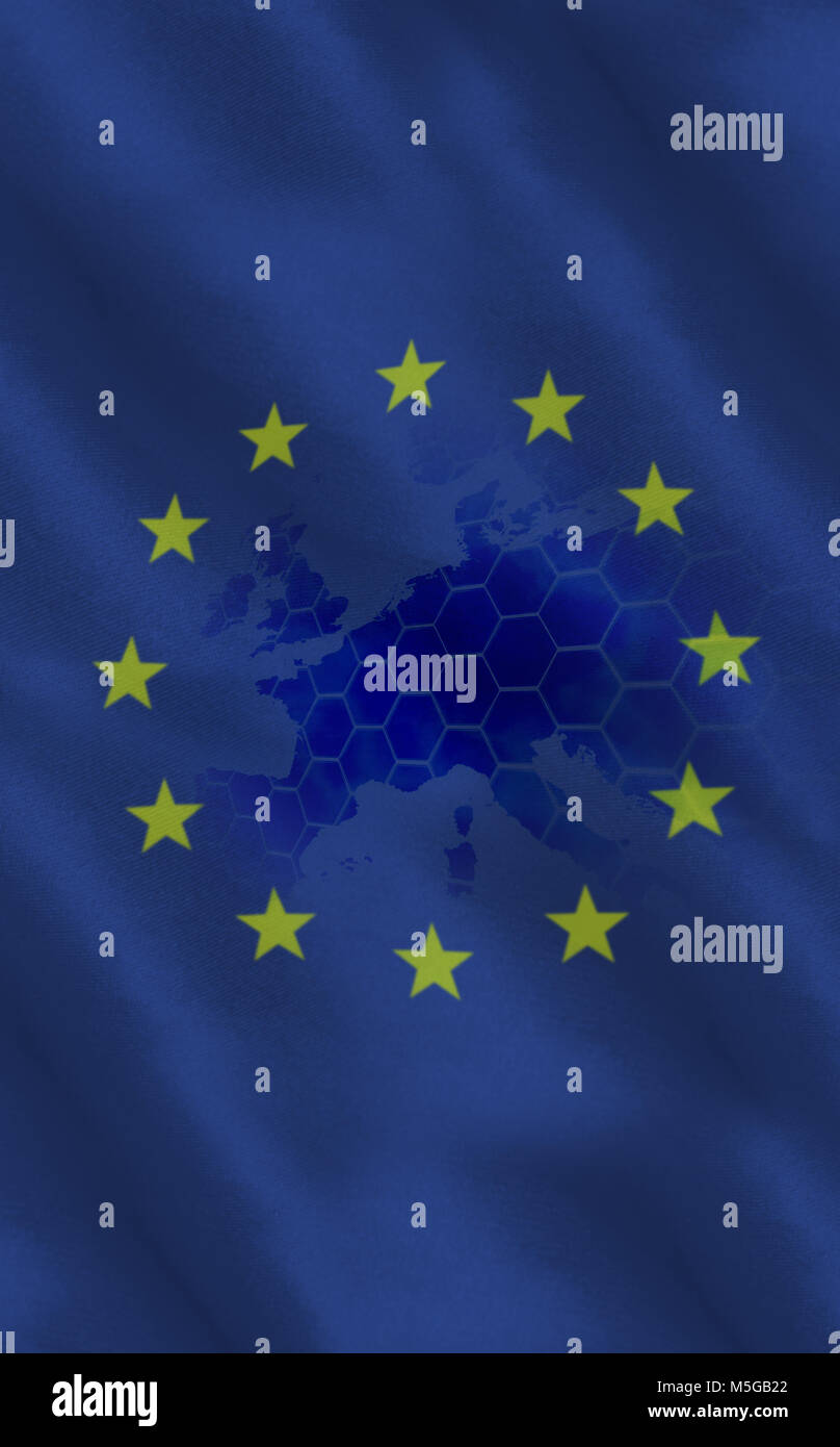 European union flag Stock Photo - Alamy