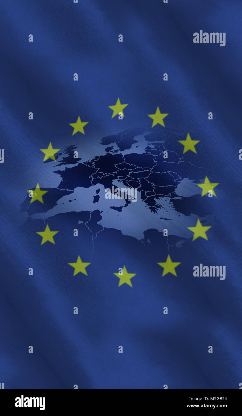 European union flag Stock Photo - Alamy