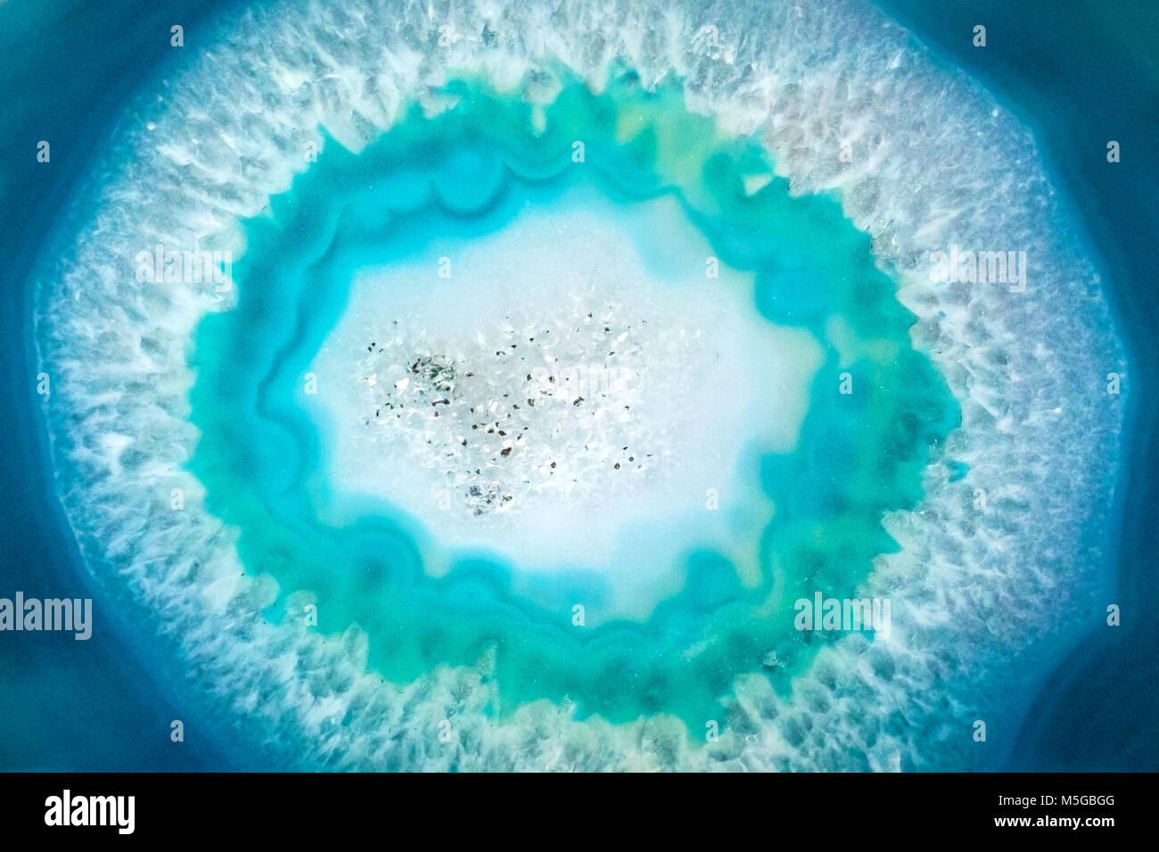 Agate cross section closeup hi-res stock photography and images - Alamy