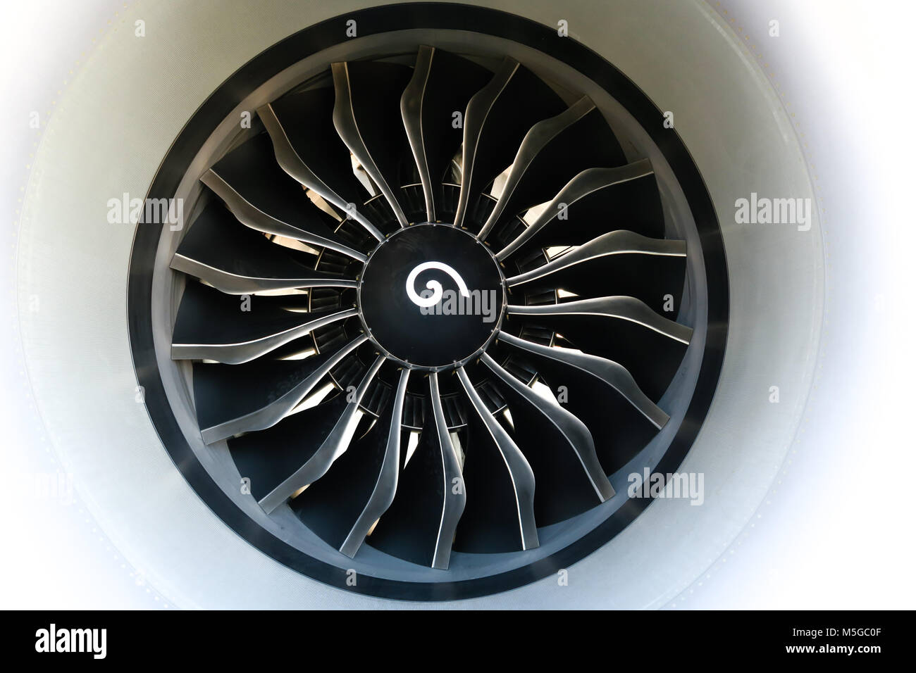 Jet engine fan blades hi-res stock photography and images - Alamy