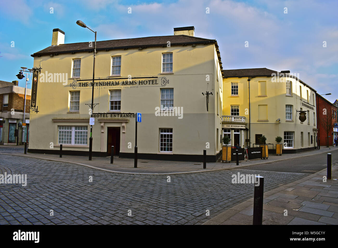 The Wyndham Arms Hotel, Bridgend,S.Wales. Now owned & operated by ...