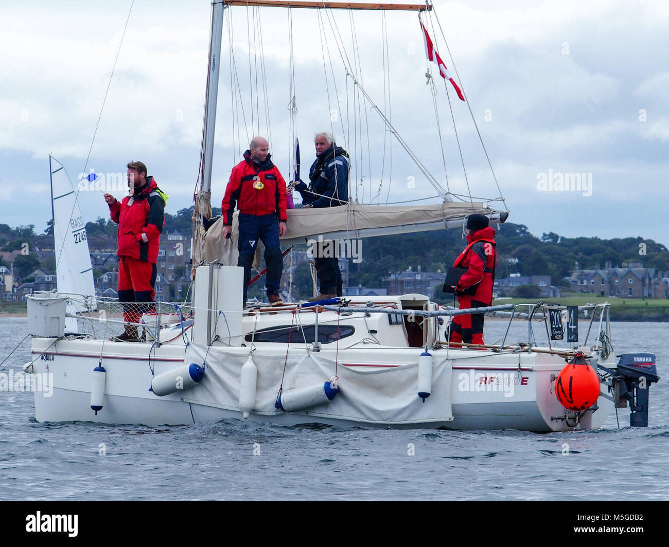 Committee Boat, 2000 Sailing Dinghy, National Champions at North ...