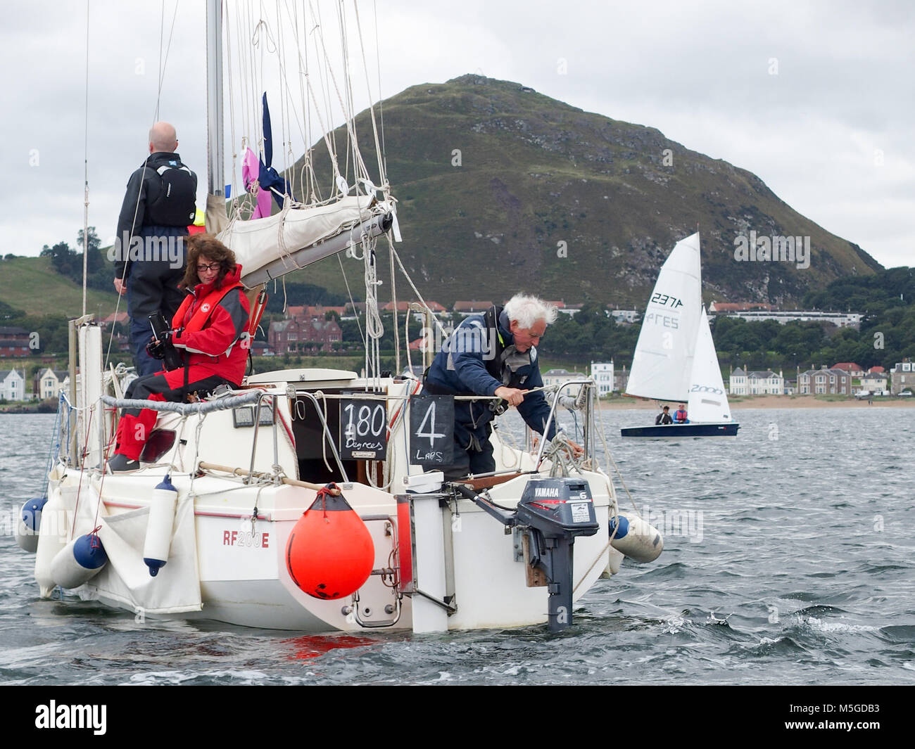 Committee Boat, 2000 Sailing Dinghy, National Champions at North ...