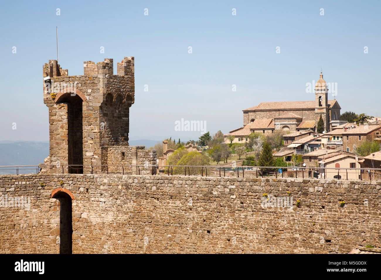 the fortress, Montalcino, Tuscany, Italy, Europe Stock Photo - Alamy
