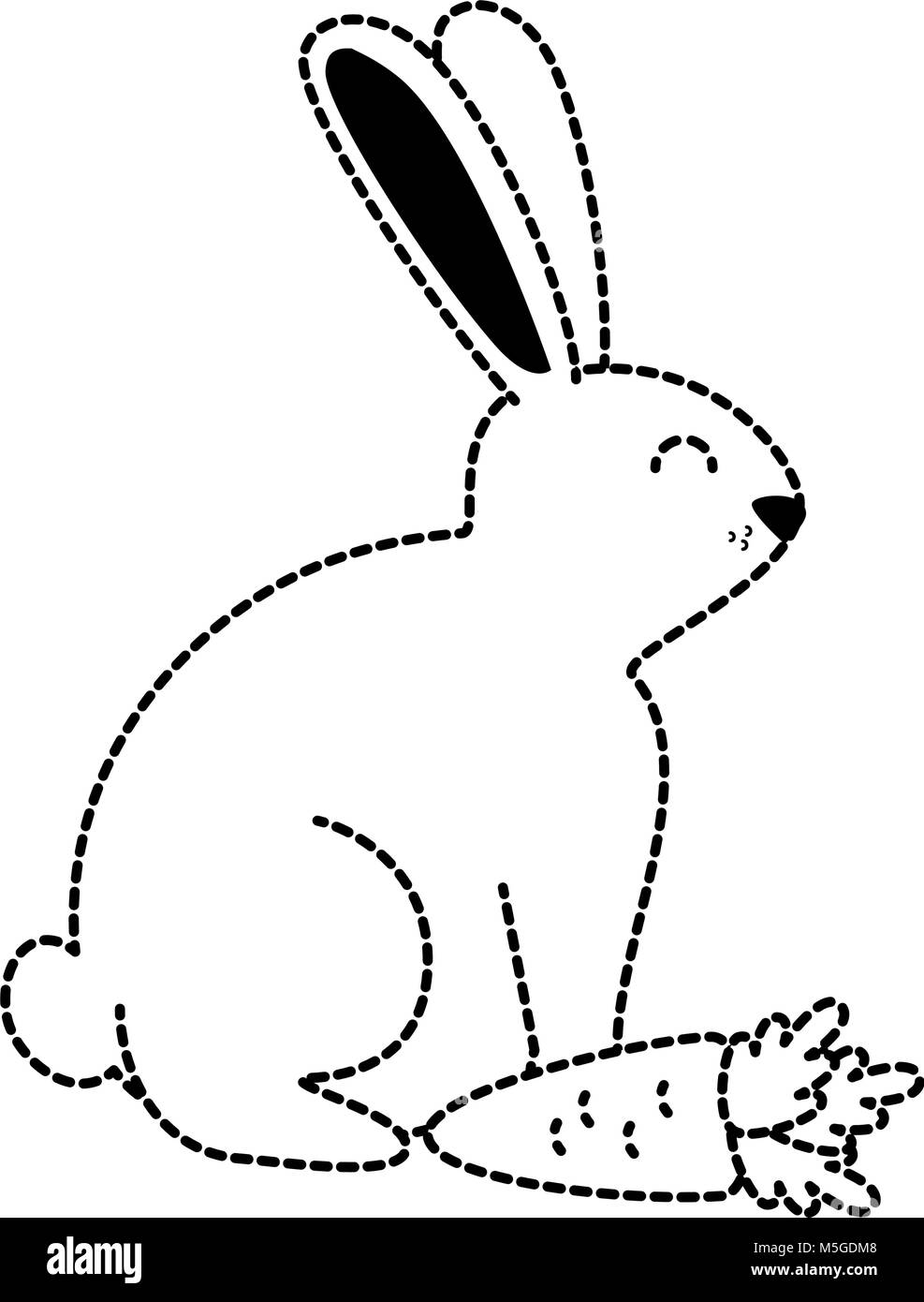 Comic vegetable carrot Black and White Stock Photos & Images - Alamy