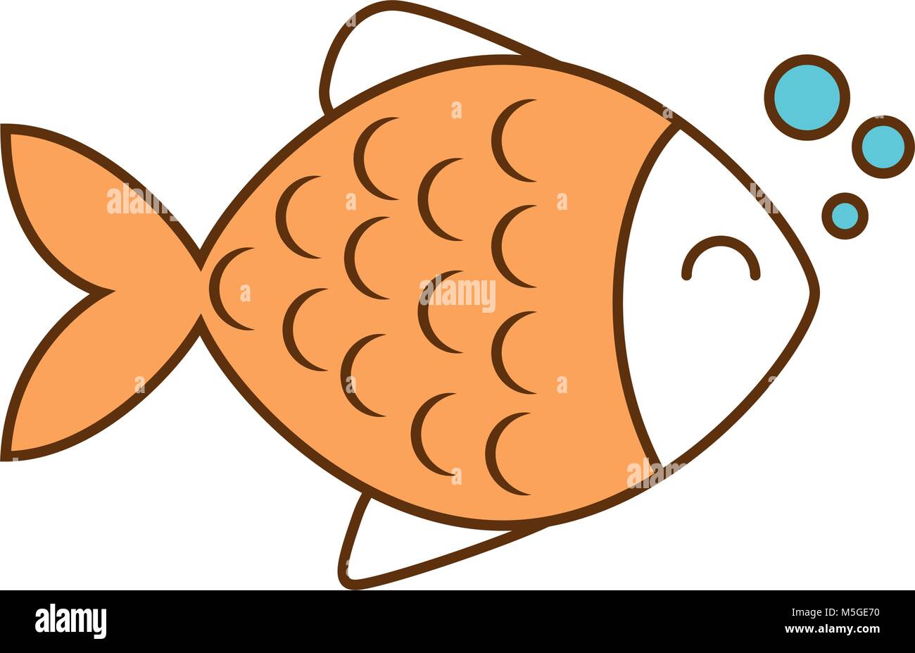 cute fish pet character Stock Vector Image & Art - Alamy