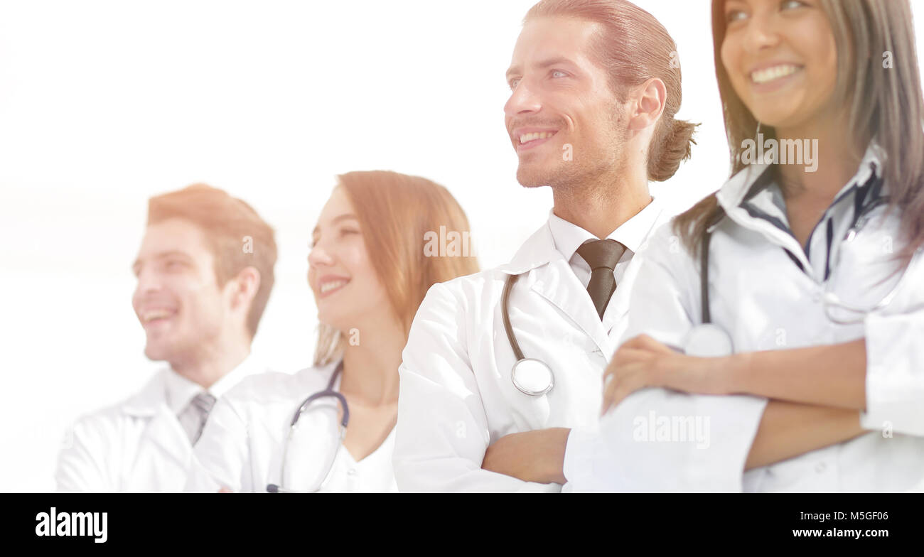 group of employees of the medical center Stock Photo - Alamy