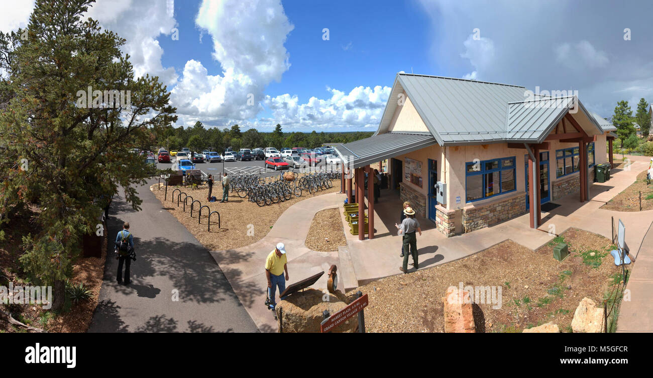 South rim grand canyon bicycle hi-res stock photography and images - Alamy