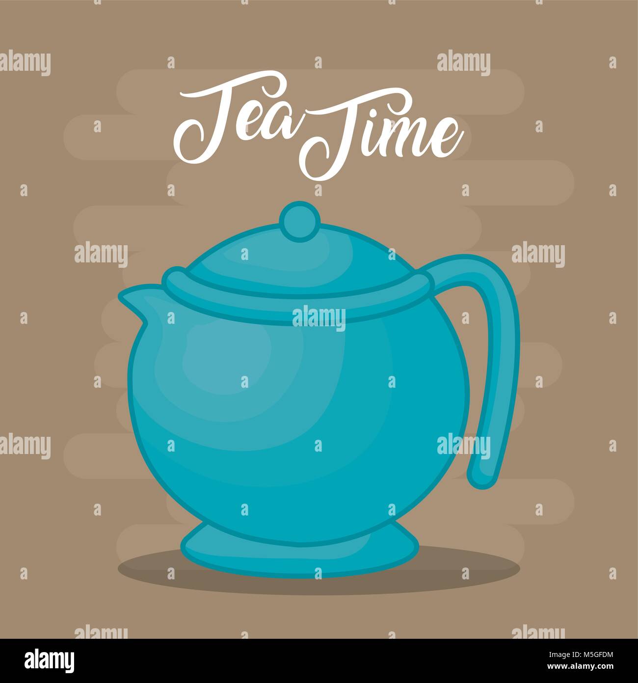 colorful teapot kitchen design Stock Vector Image & Art - Alamy