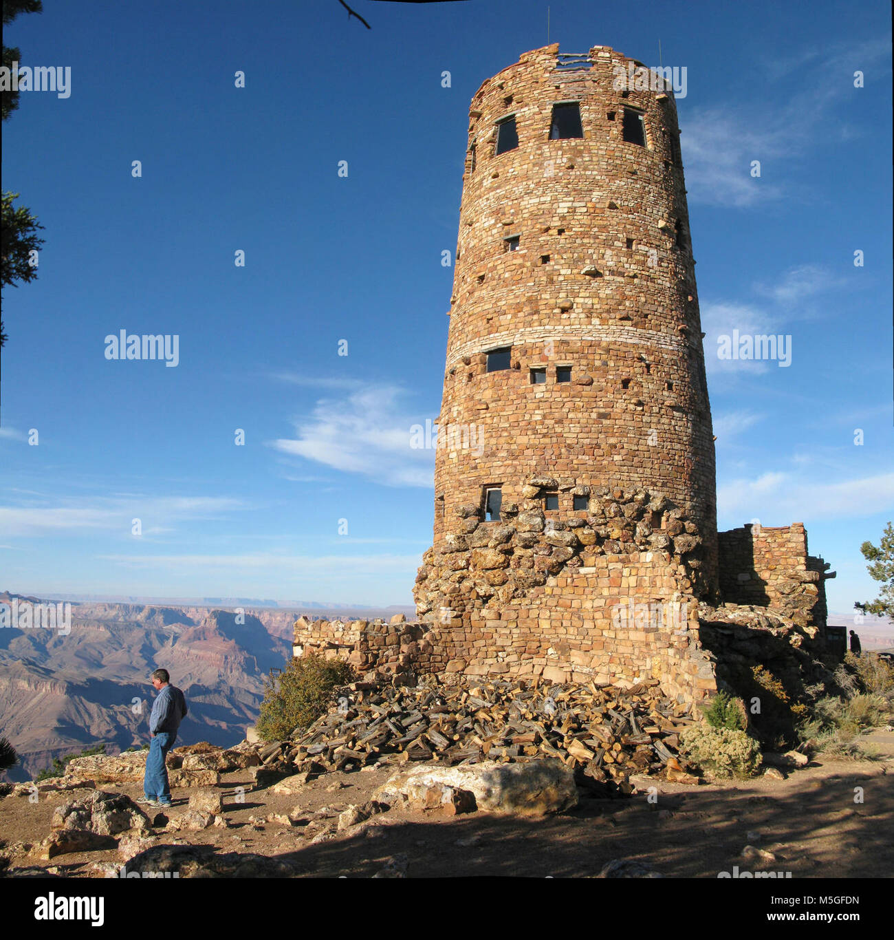 Grand Canyon National Park Desert View Watchtower One of the most ...