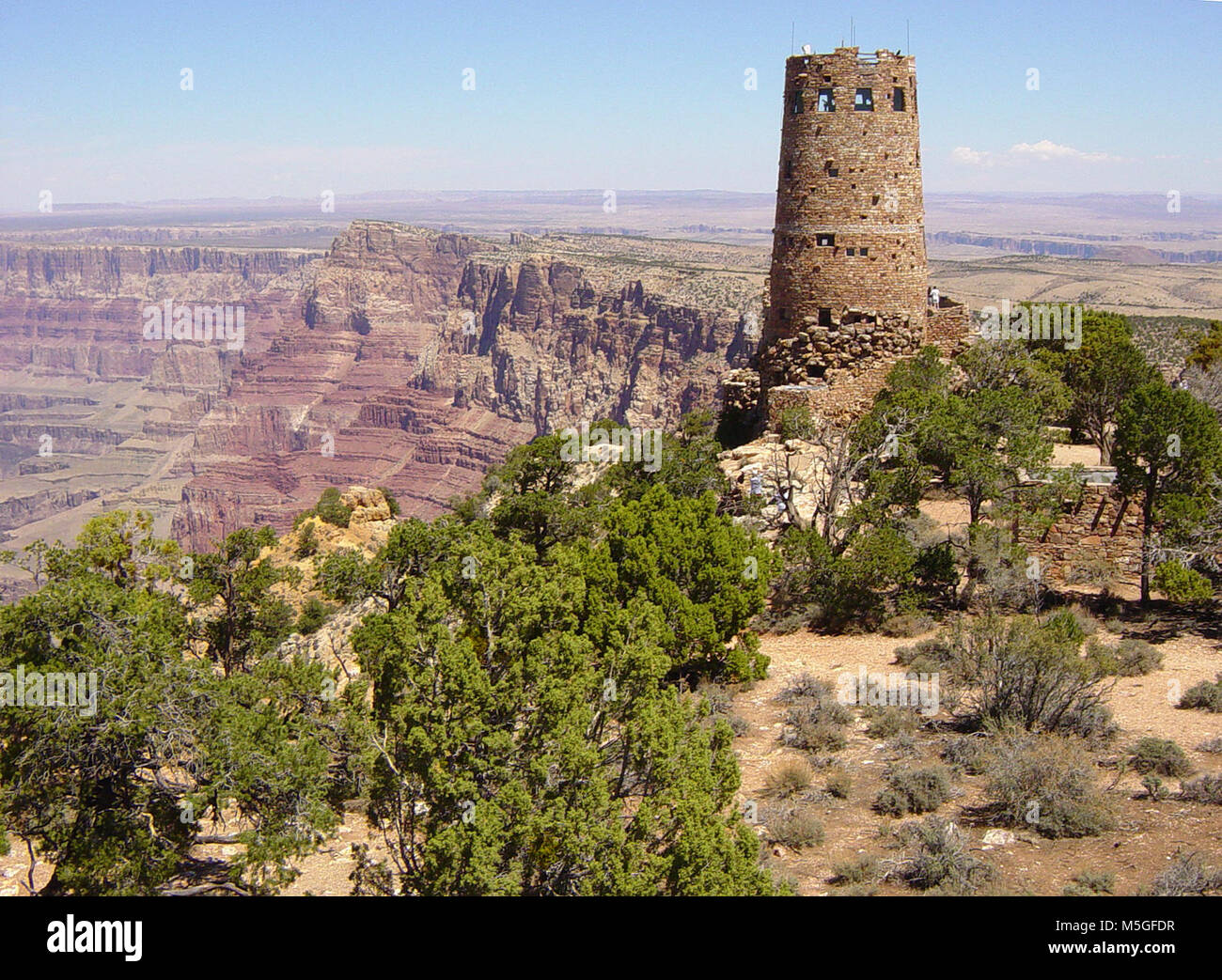 Grand Canyon National Park Desert View Watchtower D MARY COLTER'S ...