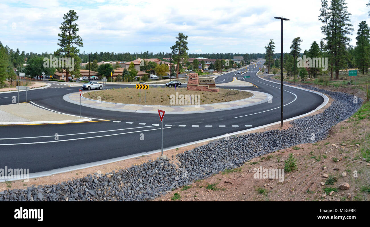Grand Canyon National Park Tusayan Sou Roundabout During the summer of ...