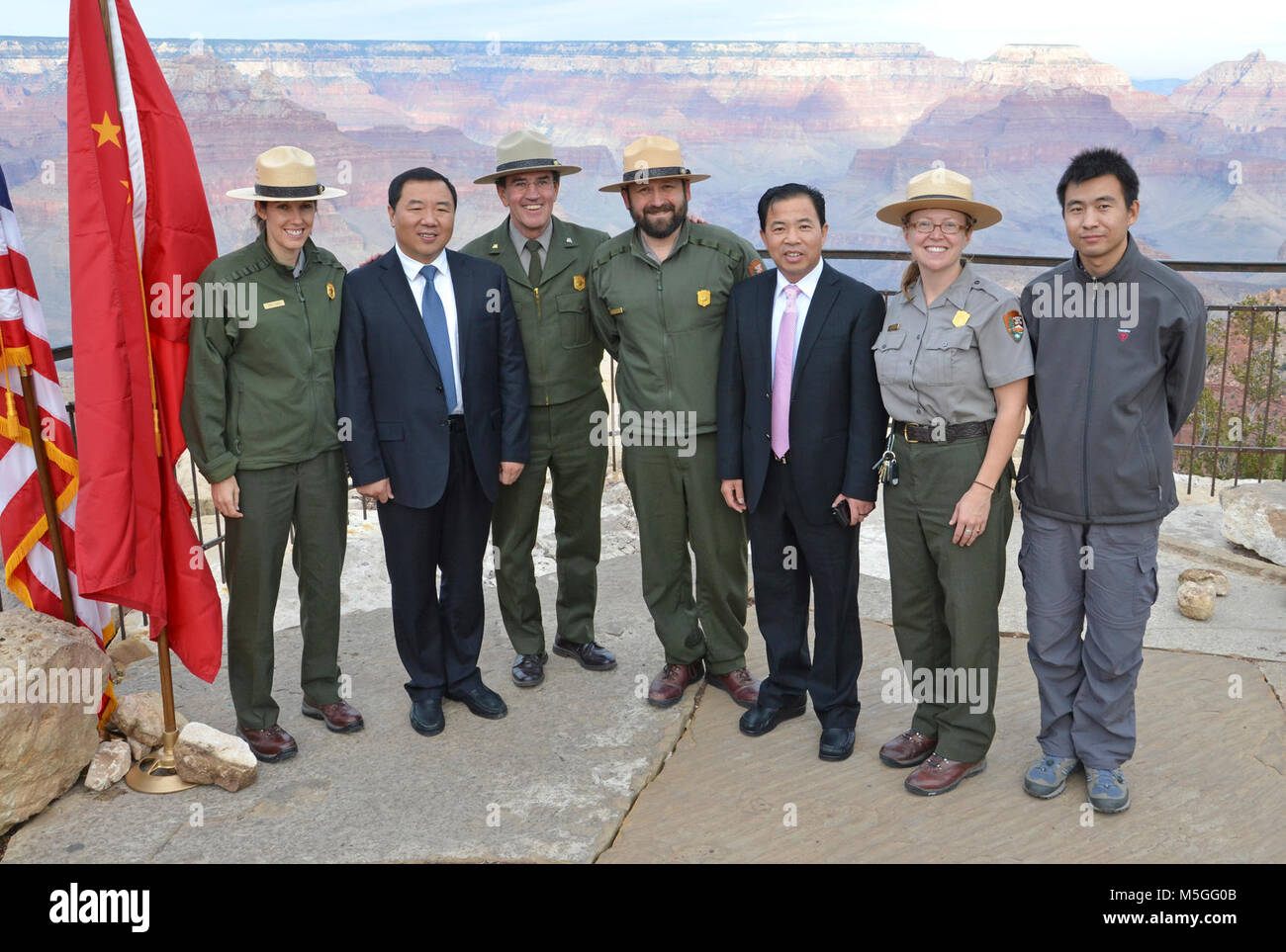 Grand Canyon Sister Park Renewal Ceremony Representatives from ...