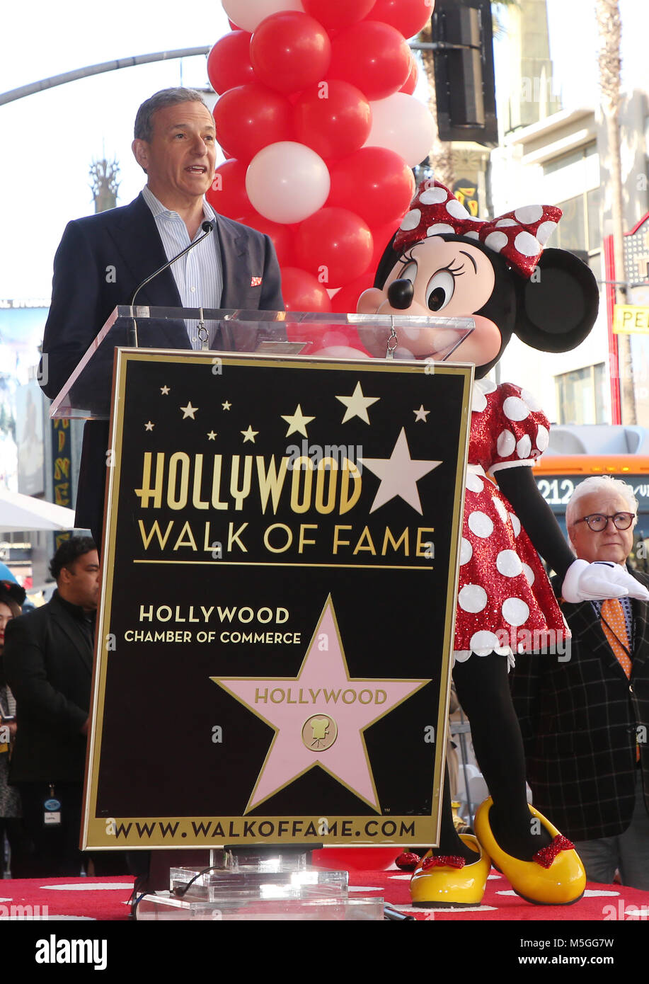 Minnie Mouse Hollywood Walk of Fame Star Ceremony Featuring: Robert A ...