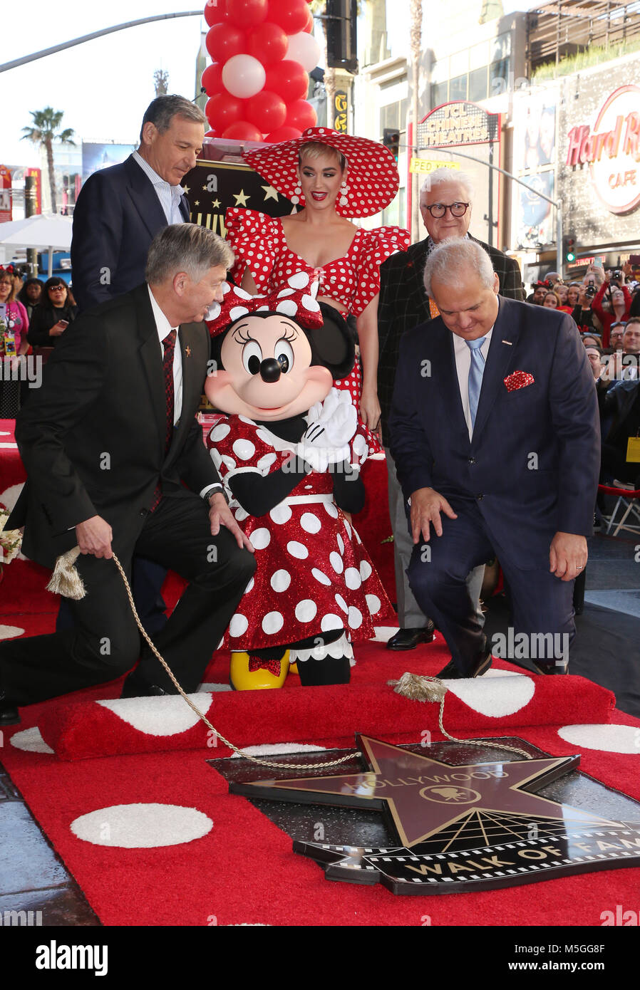 Minnie Mouse Hollywood Walk of Fame Star Ceremony Featuring: Leron ...