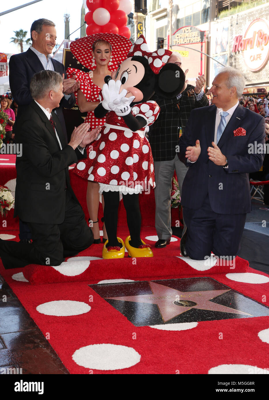 Minnie Mouse Hollywood Walk of Fame Star Ceremony Featuring: Leron ...