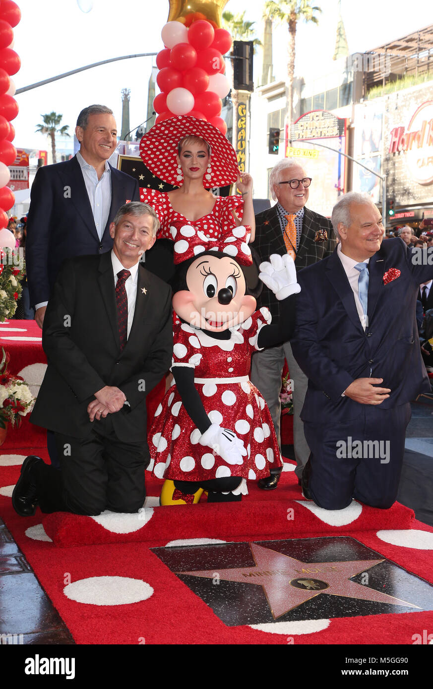 Minnie Mouse Hollywood Walk of Fame Star Ceremony Featuring: Leron ...