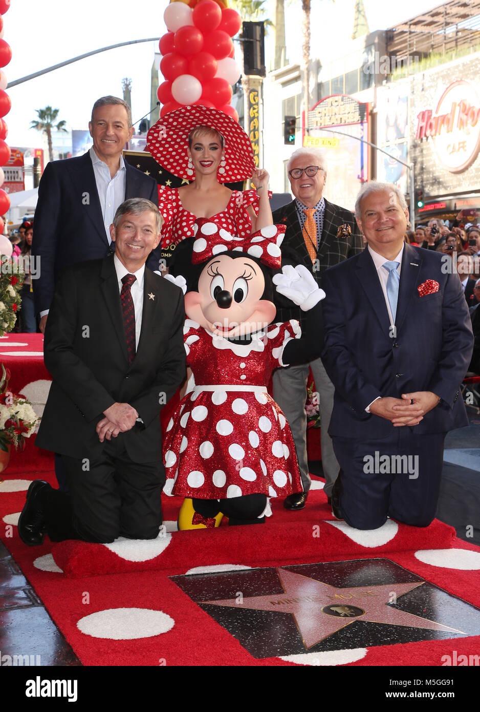 Minnie Mouse Hollywood Walk of Fame Star Ceremony Featuring: Leron ...