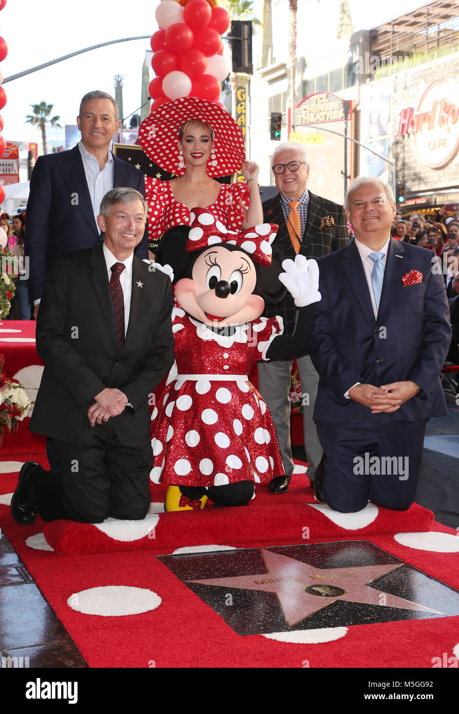 Minnie Mouse Hollywood Walk of Fame Star Ceremony Featuring: Leron ...