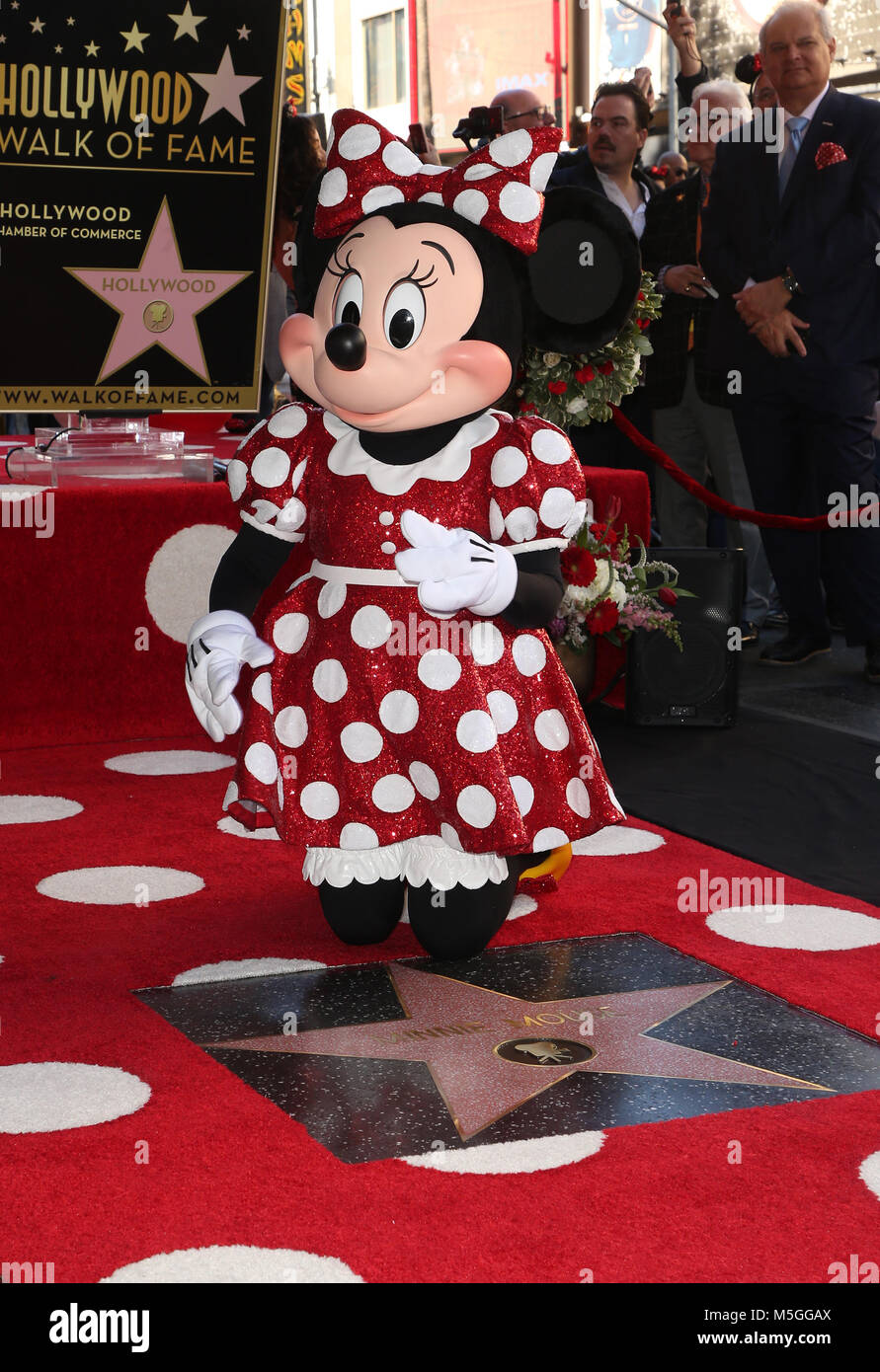 Minnie Mouse Hollywood Walk of Fame Star Ceremony Featuring: Minnie ...