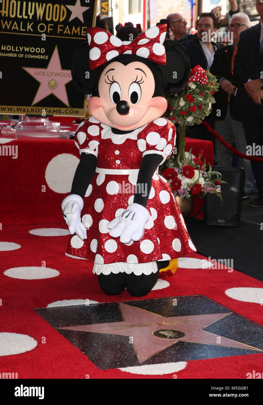 Minnie Mouse Hollywood Walk of Fame Star Ceremony Featuring: Minnie ...
