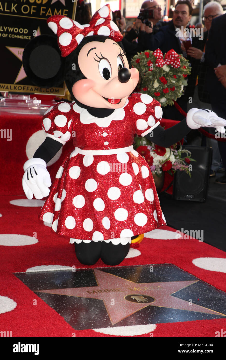 Minnie Mouse Hollywood Walk of Fame Star Ceremony Featuring: Minnie ...