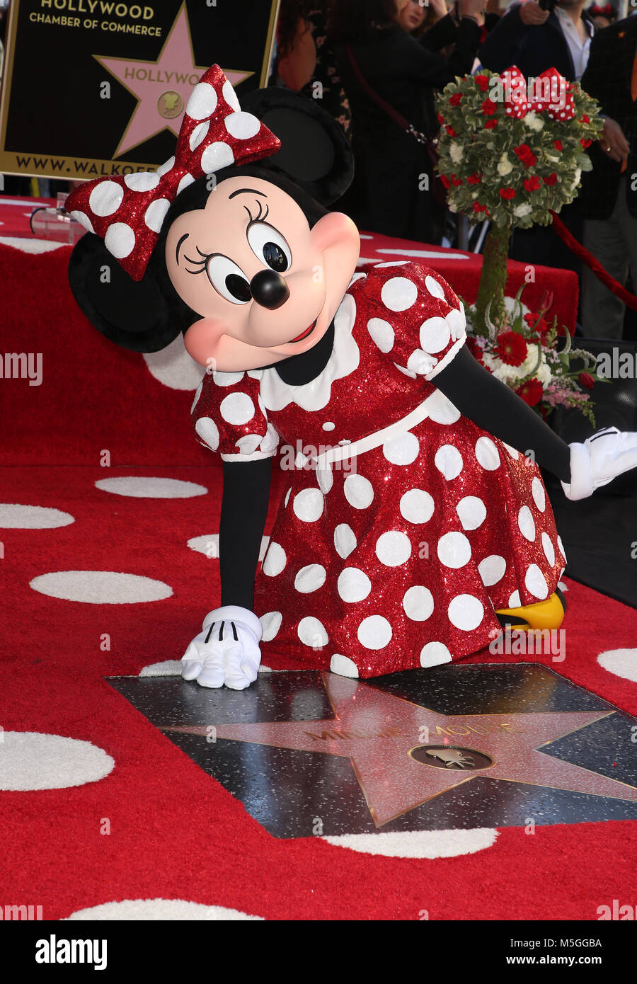 Minnie Mouse Hollywood Walk of Fame Star Ceremony Featuring: Minnie ...