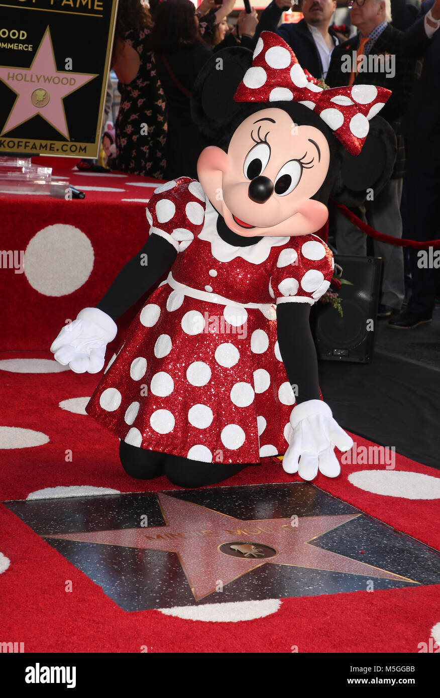 Minnie Mouse Hollywood Walk of Fame Star Ceremony Featuring: Minnie ...