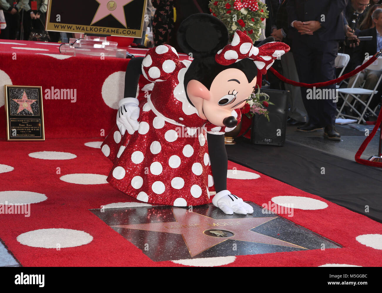 Minnie Mouse Hollywood Walk of Fame Star Ceremony Featuring: Minnie ...