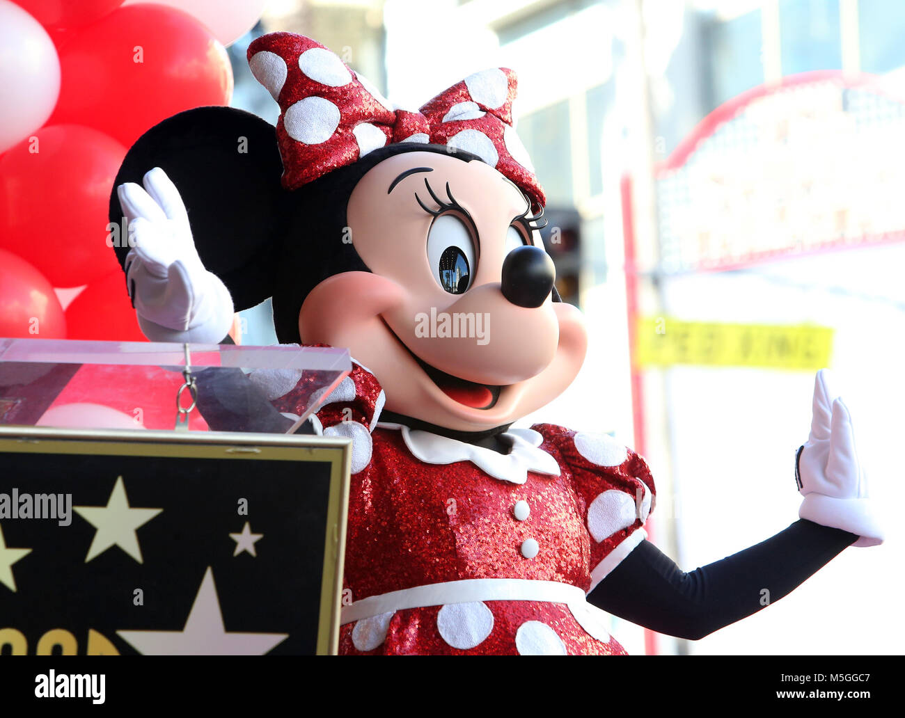 Minnie Mouse Hollywood Walk of Fame Star Ceremony Featuring: Minnie ...