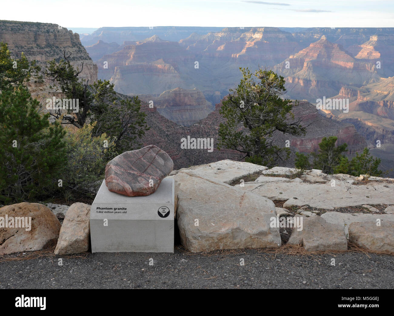 Grand Canyon Trail of Time - Phantom granite - The Trail of Time is an ...